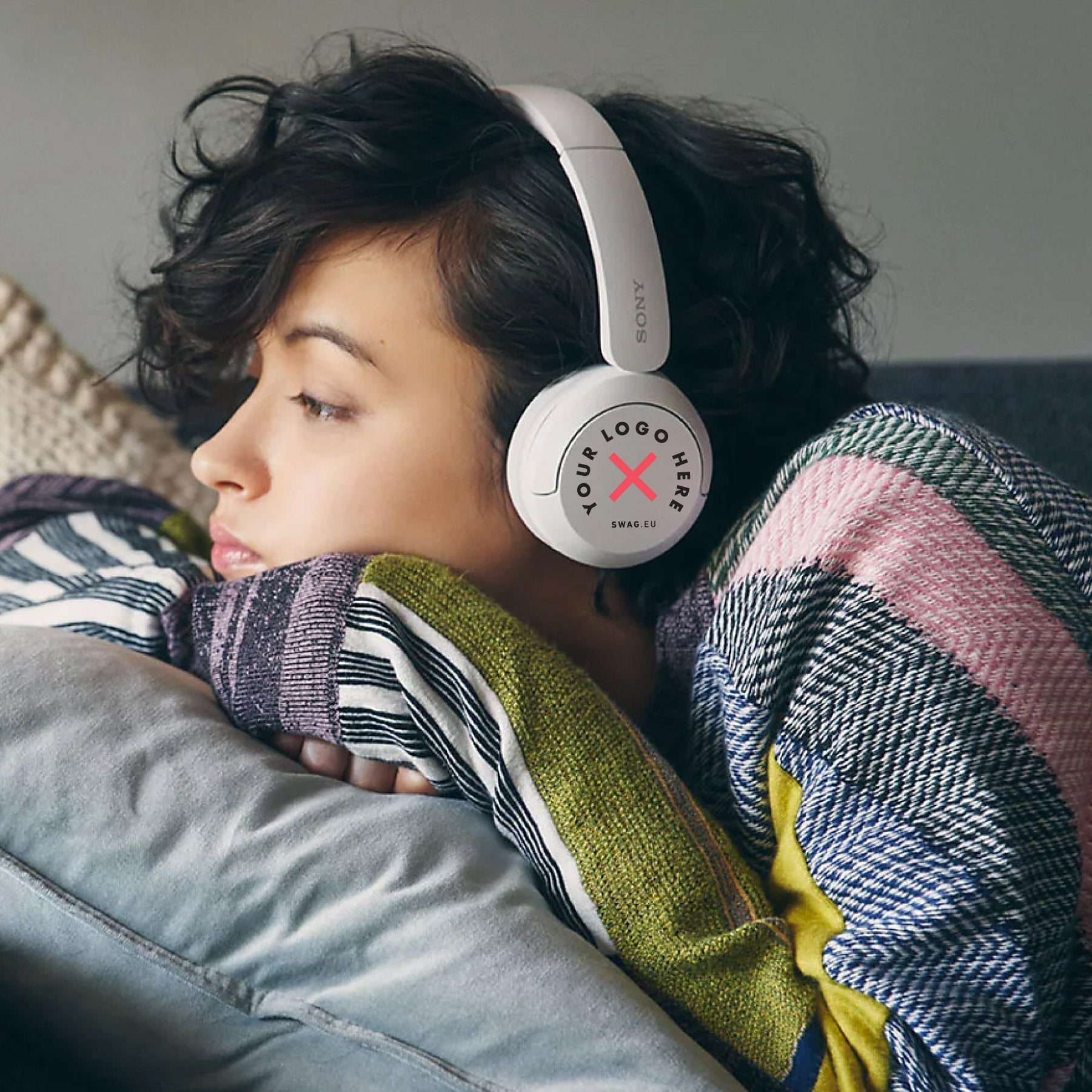 Personalised & Branded Wireless Headphones | Sony Headphone WH-CH520 – SWAG