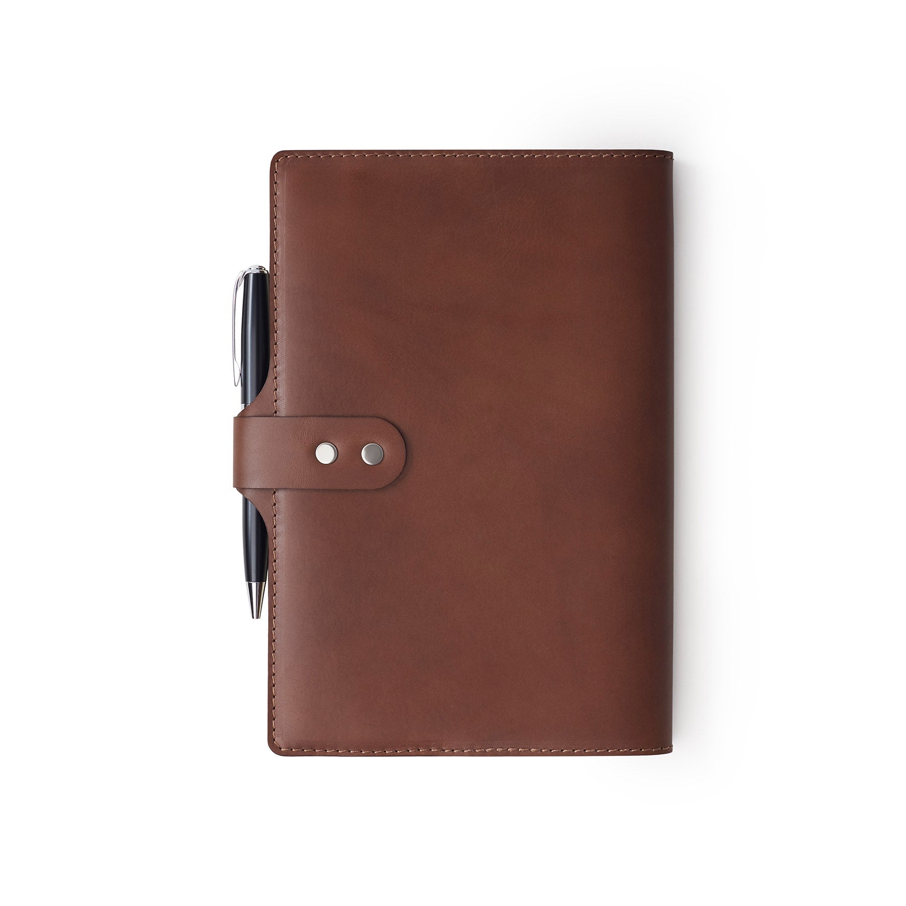 A5 Leather Notebook + Pen – SWAG